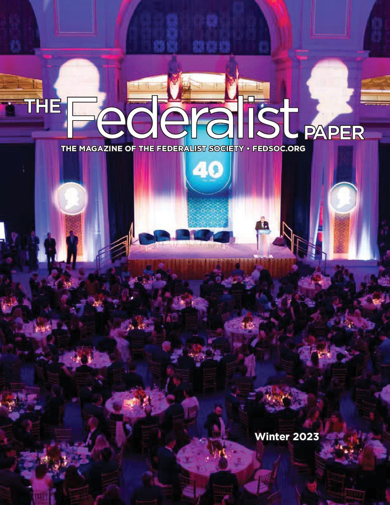 The Federalist Paper, Winter 2023